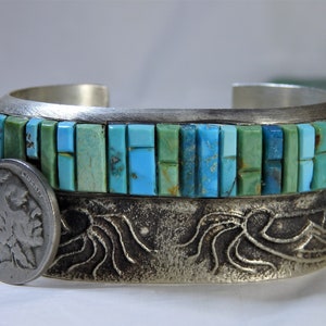 NAVAJO Rose Chee USA Mined TURQUOISE Sampler Tufa Cast - Etsy