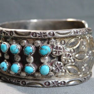 Rare ZUNI Jason & Pearl Ukestine Sleeping Beauty TURQUOISE Snake Eyes ...