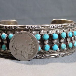 Rare ZUNI Jason & Pearl Ukestine Sleeping Beauty TURQUOISE Snake Eyes ...