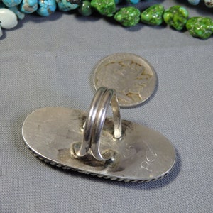 NAVAJO Ray Castro SONORAN GOLD Turquoise Sterling Silver 2wide Snake Totem Ring Sz9 - Etsy