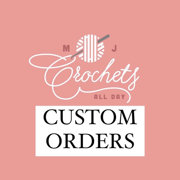 Custom Crochet - Etsy