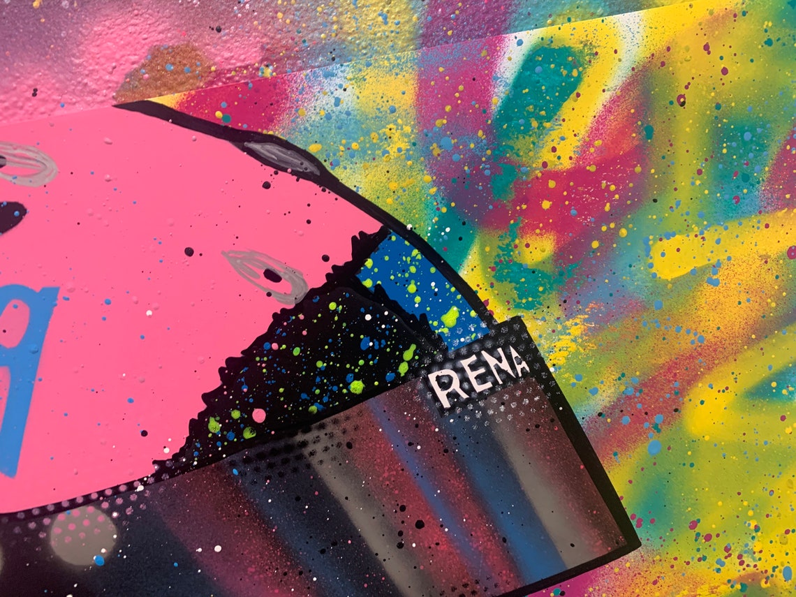 Daniel Ricciardo Graffiti Painting | Etsy