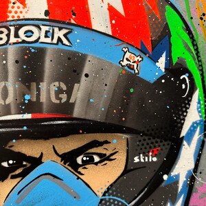 Ken Block - Graffiti Painting - Etsy