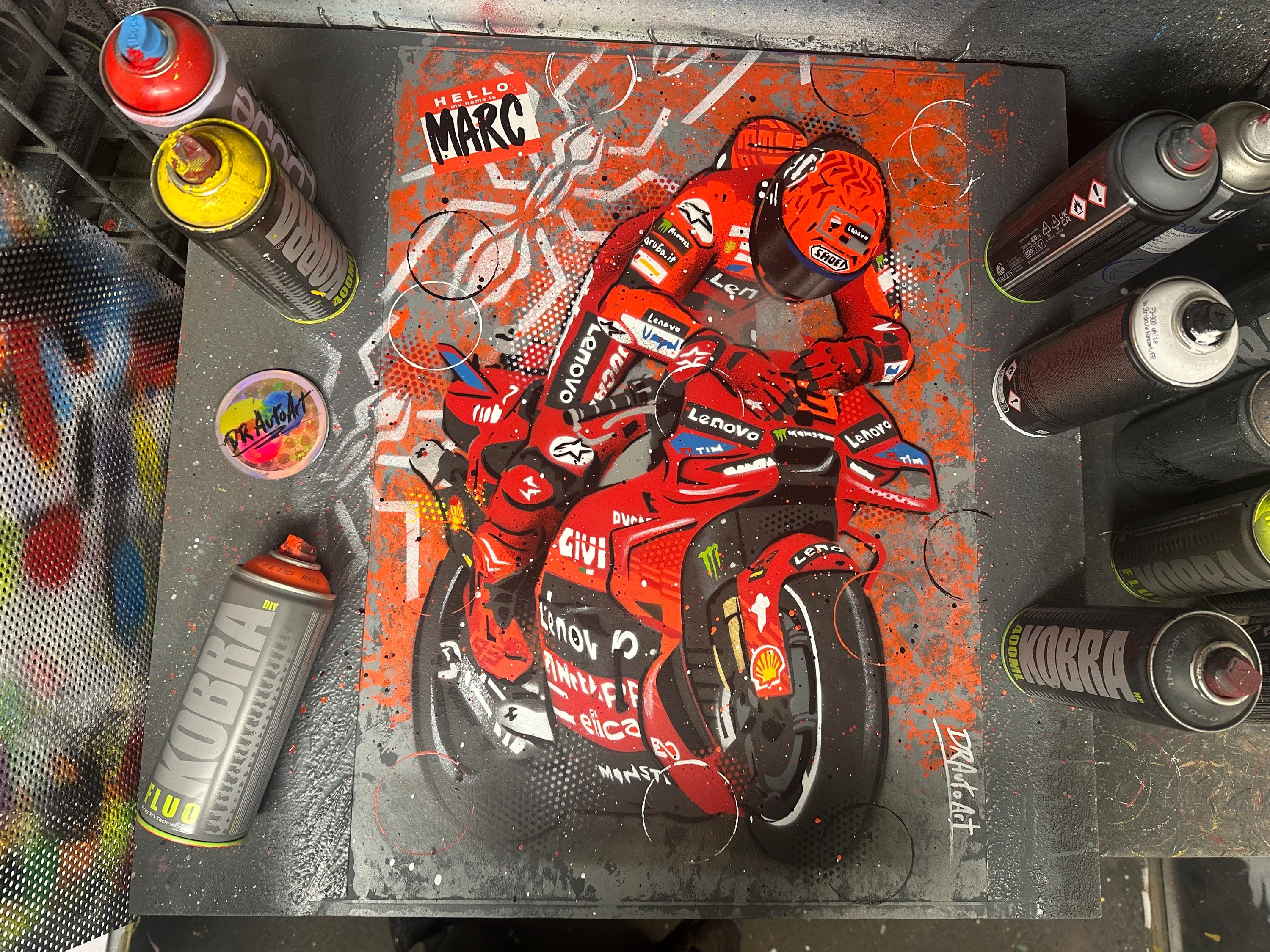 Marc Marquez, 2025 - Graffiti Painting - Etsy