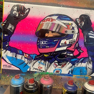 Jamie Chadwick Graffiti Painting - Etsy