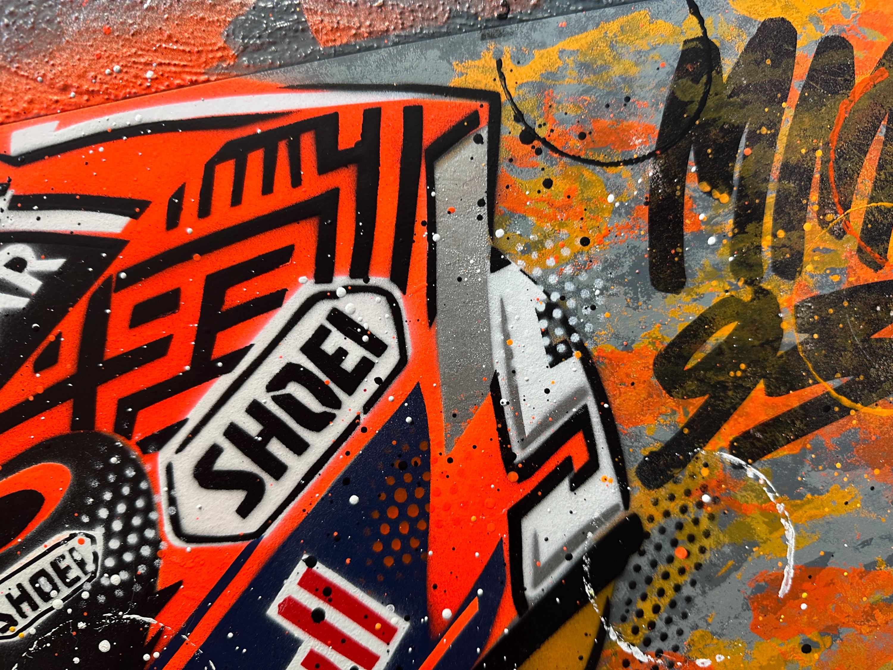 Marc Marquez - Graffiti Painting - Etsy
