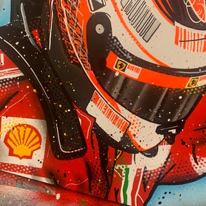 Kimi Raikkonen Graffiti Painting - Etsy