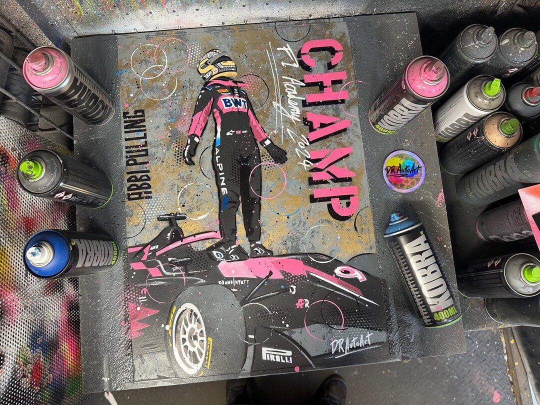 Abbi Pulling 2024 Champ - Graffiti Painting - Etsy