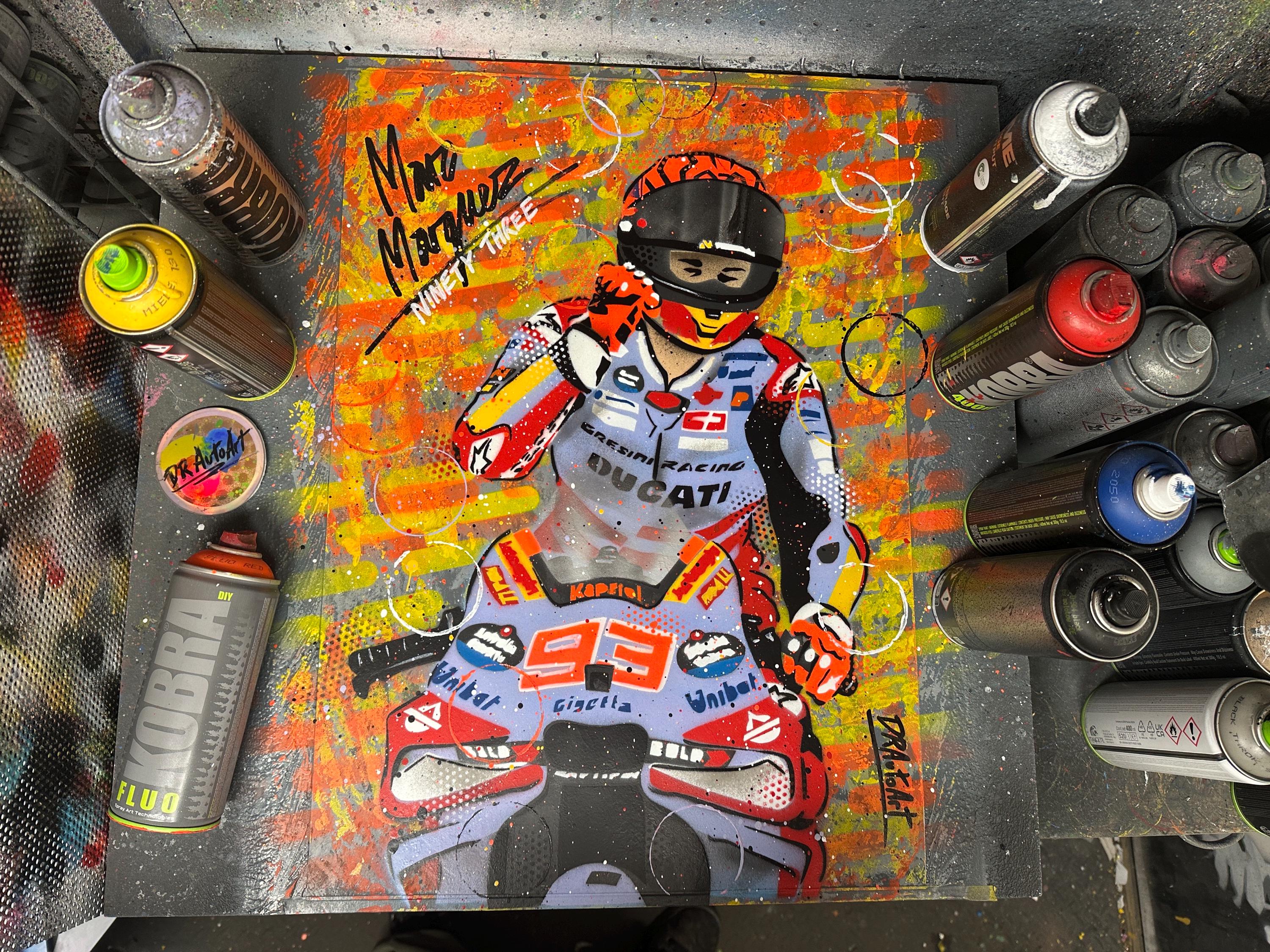 Marc Marquez, 2024 - Graffiti Painting - Etsy