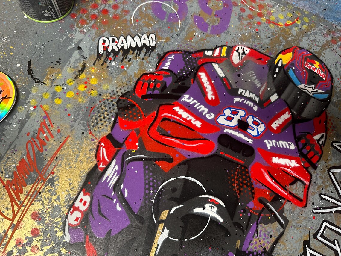 Jorge Martin 2024 – Graffiti Painting - Etsy
