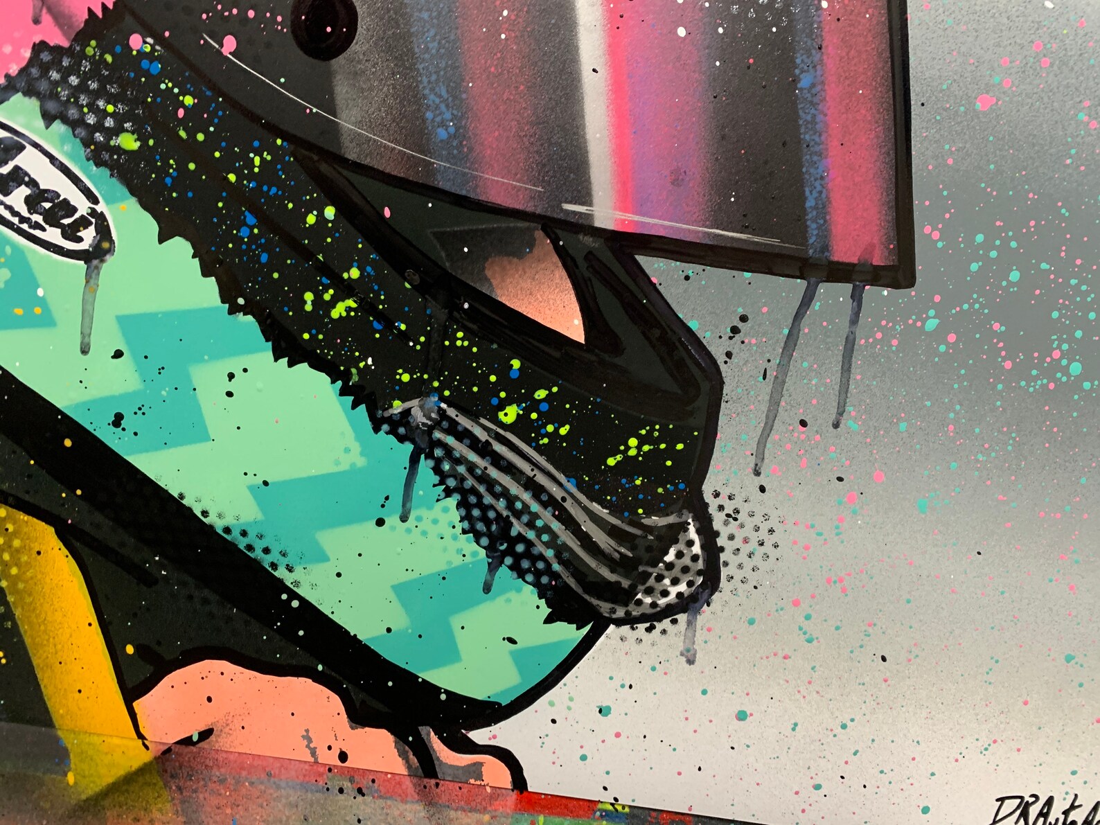 Daniel Ricciardo Graffiti Painting | Etsy