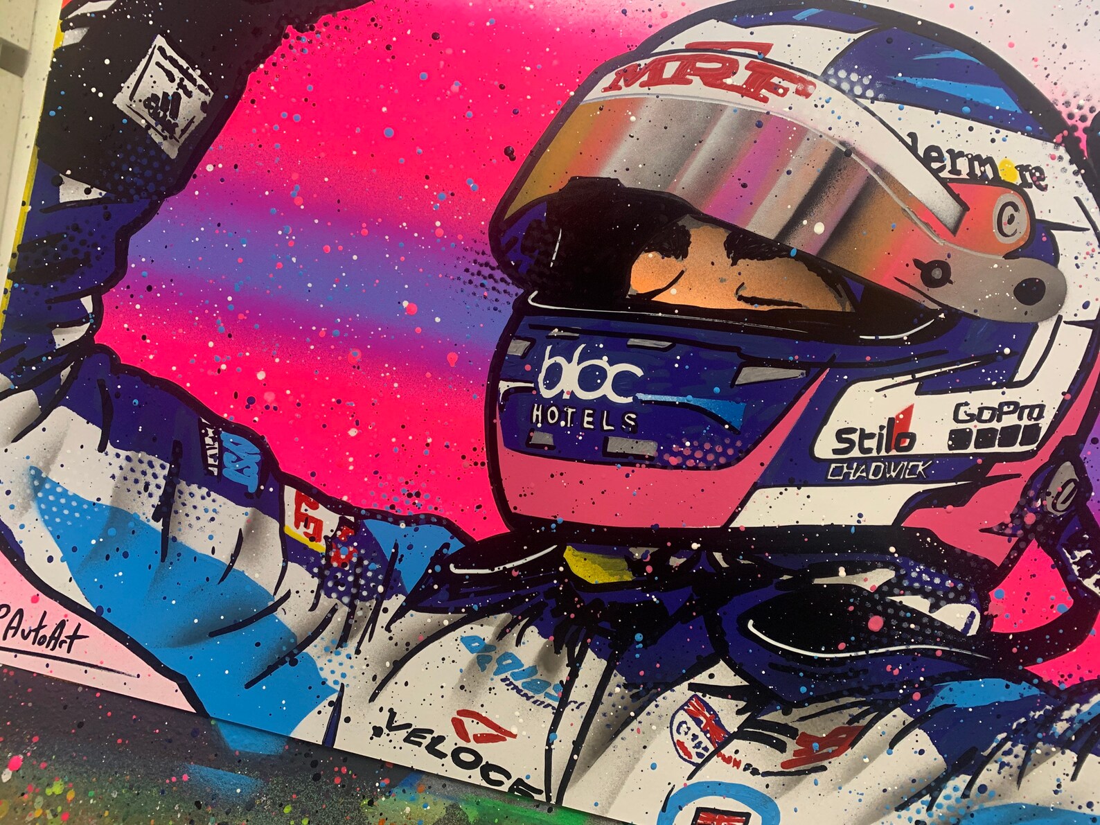 Jamie Chadwick Graffiti Painting | Etsy