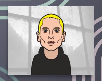 eminem coloring picture
