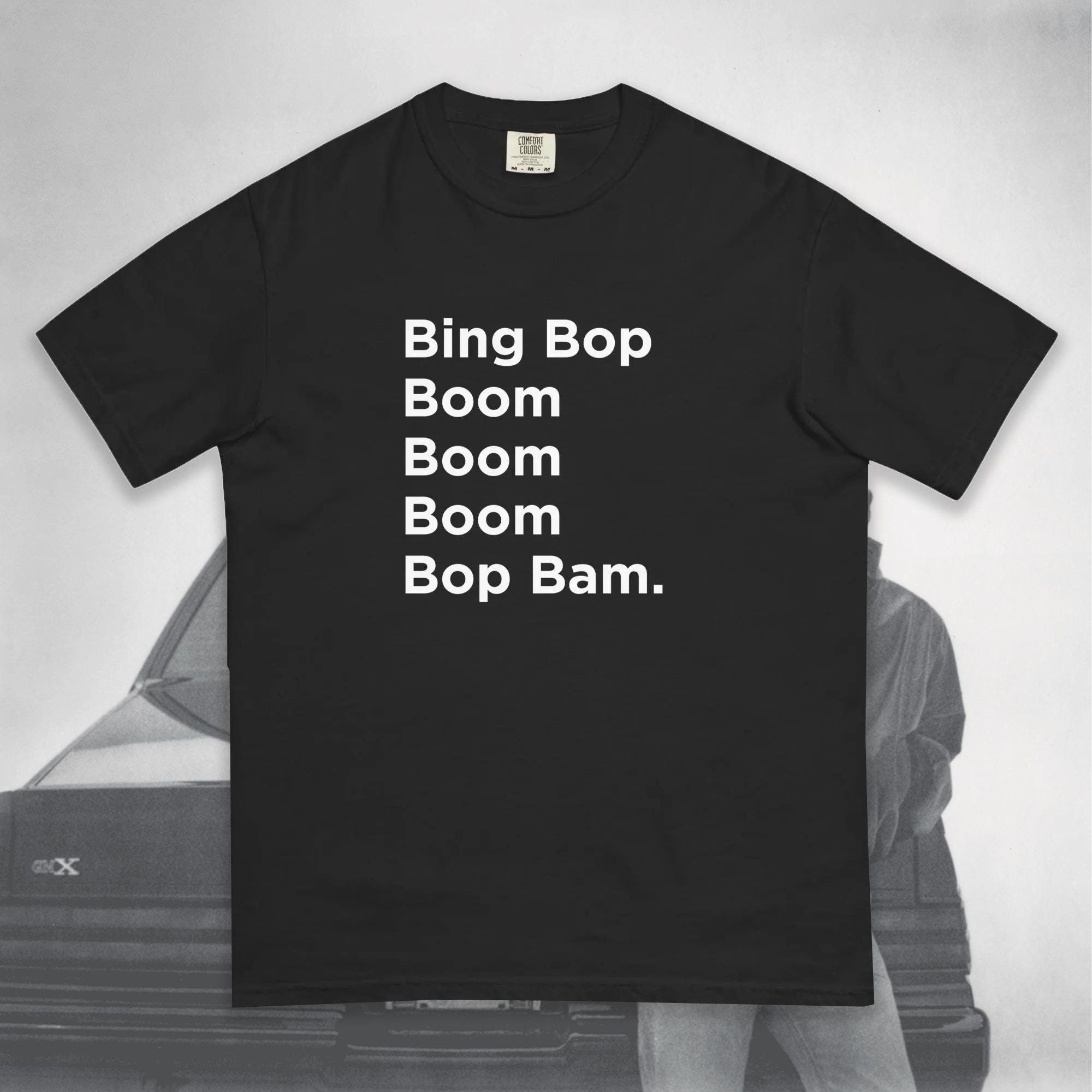 Bing Bop Boom Graphic Tee, Unisex Garment-dyed Cotton T-shirt - Etsy
