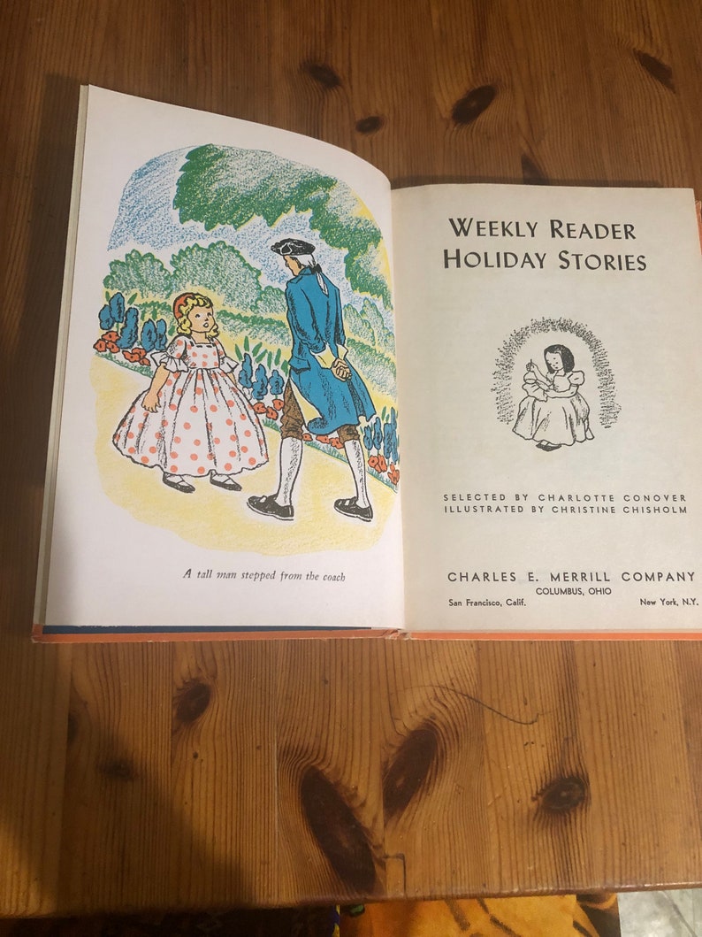 Vintage 1950 Weekly Reader Holiday Stories - Etsy
