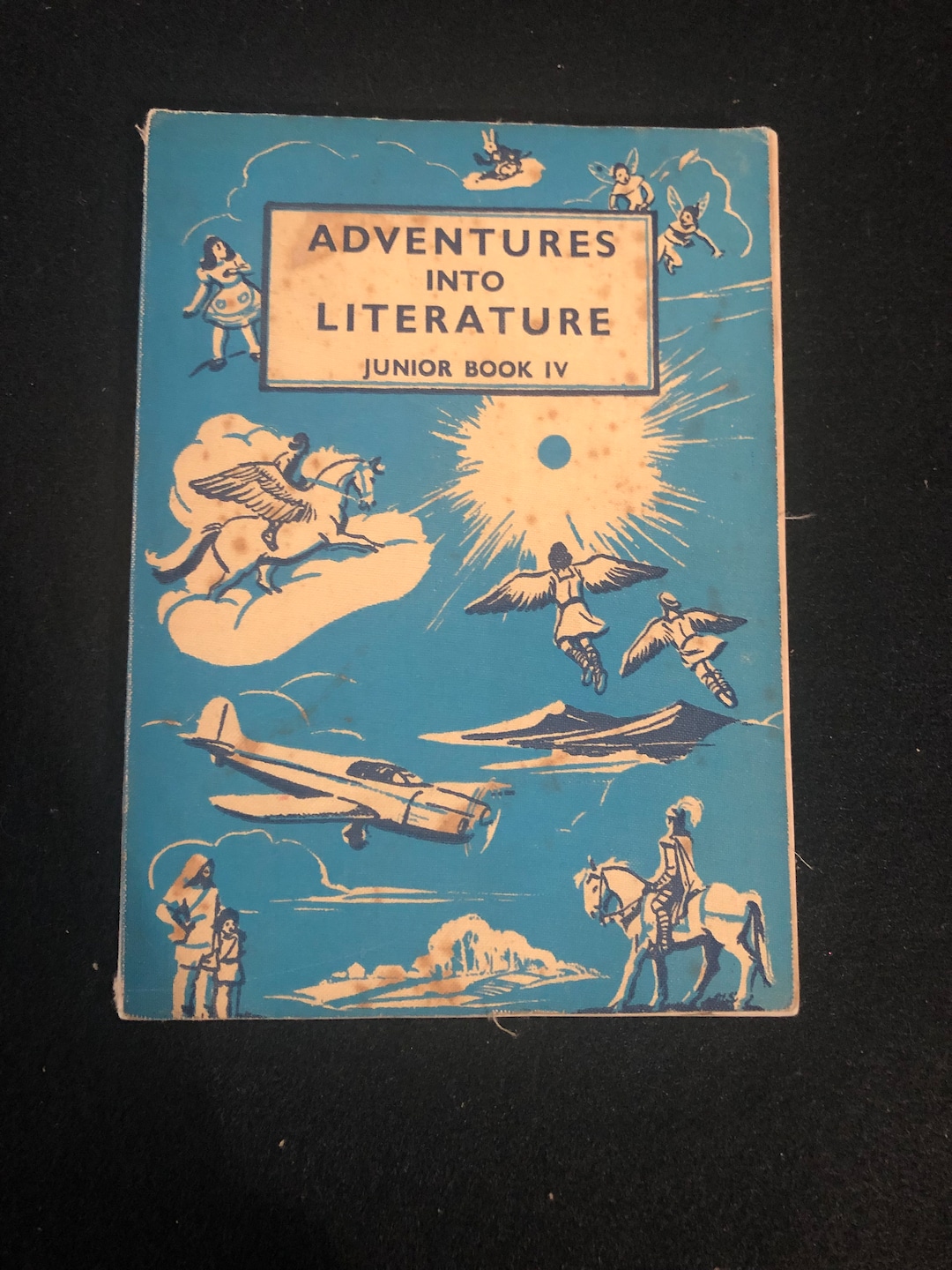 Vintage 1943 Adventures Into Literature Junior Book IV - Etsy