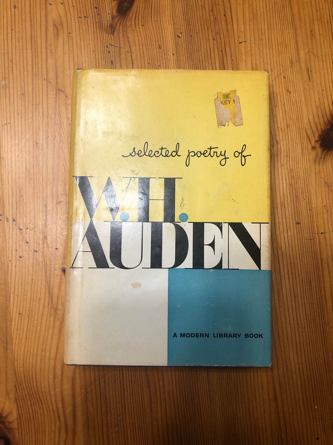 Vintage 1958 Selected Poetry of W.H. Auden - Etsy