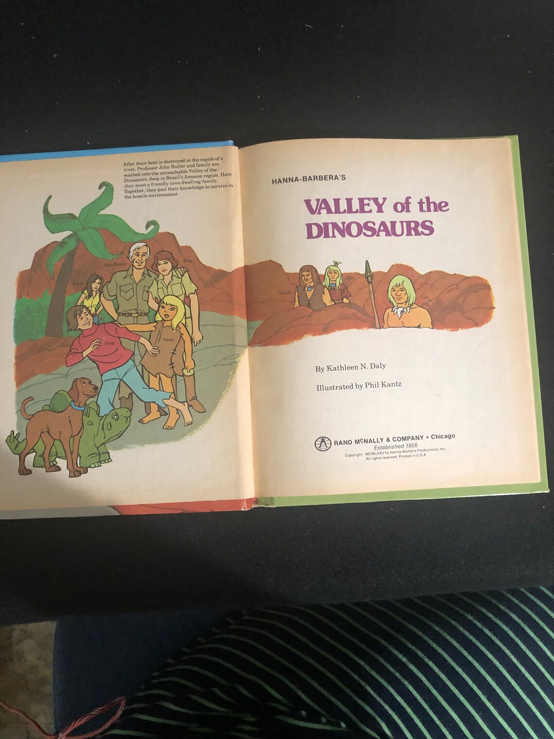 Vintage 1975 Hanna Barberas Valley Of The Dinosaurs Etsy
