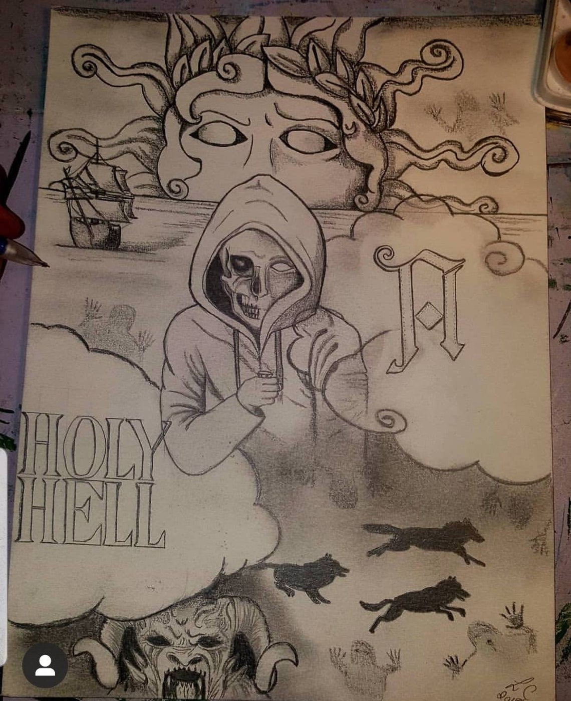 GAMER FANART sketched wall art customized hand drawn | Etsy