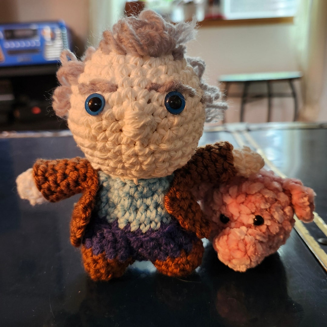Jeremy Clarkson Crochet Doll, Crochet Collectible Set, Amigurumi ...