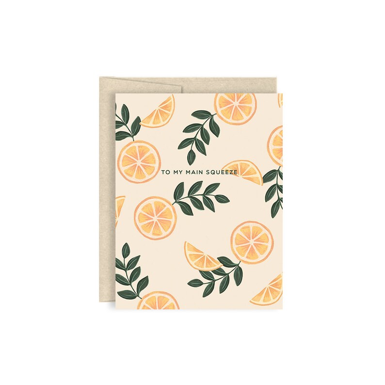 Main Squeeze Card Congratulations Card Celebration Card - Etsy