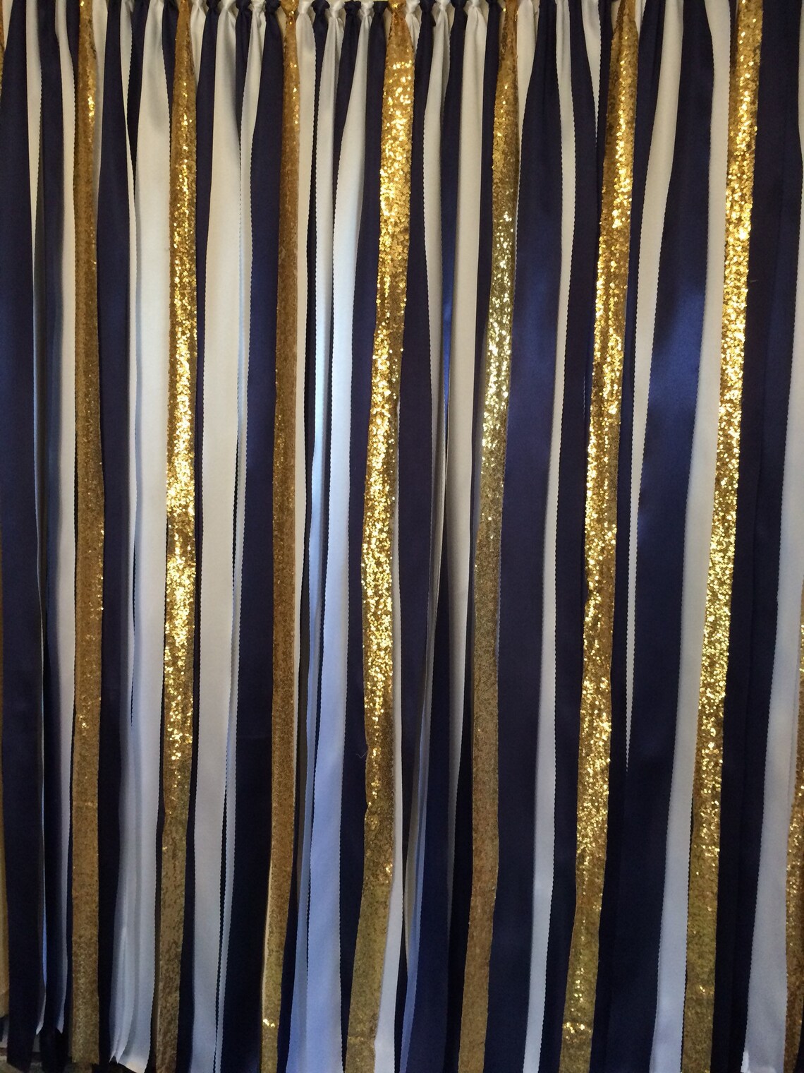 Graduation Navy Gold Wedding Decor Nautical Photo Backdrop - Etsy