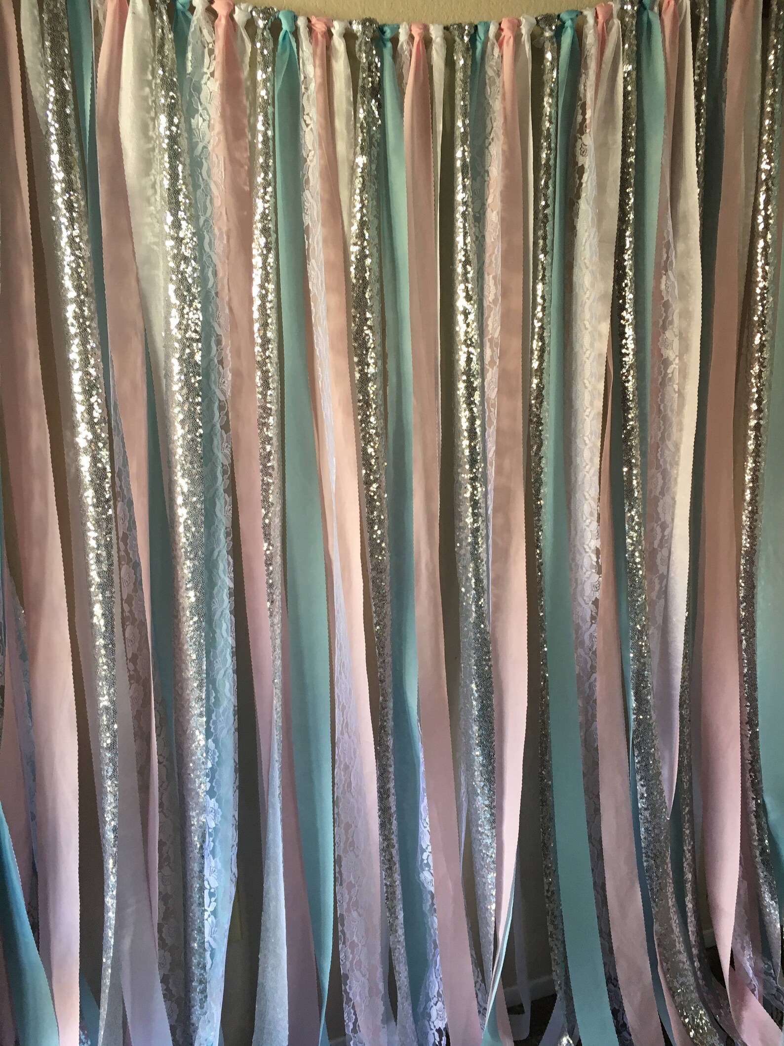 Gender Reveal Backdrop Lashes or Stashes Baby Blue and Pink - Etsy