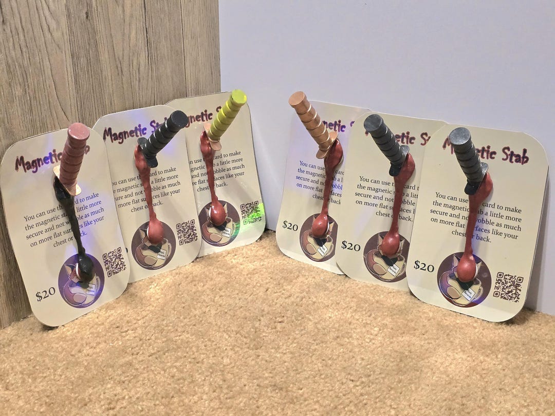 Magnetic Stab Costume Prop - Etsy