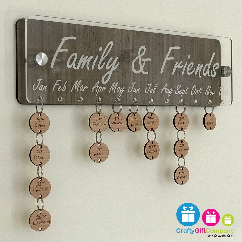 Birthday Board With Tokens and Gift Box Unique Handmade Gift - Etsy