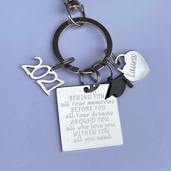 Graduation Keychain - Etsy