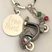 Scooter key chainpersonalized key chain-scooter | Etsy