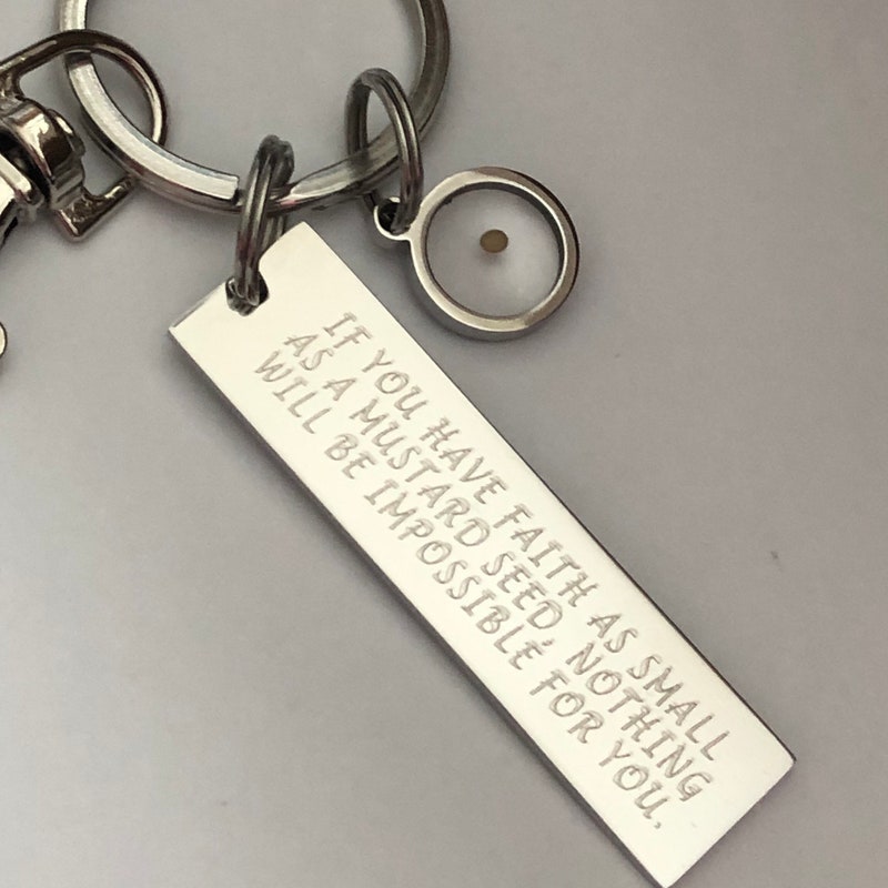 Mustard Seed Necklace - Etsy