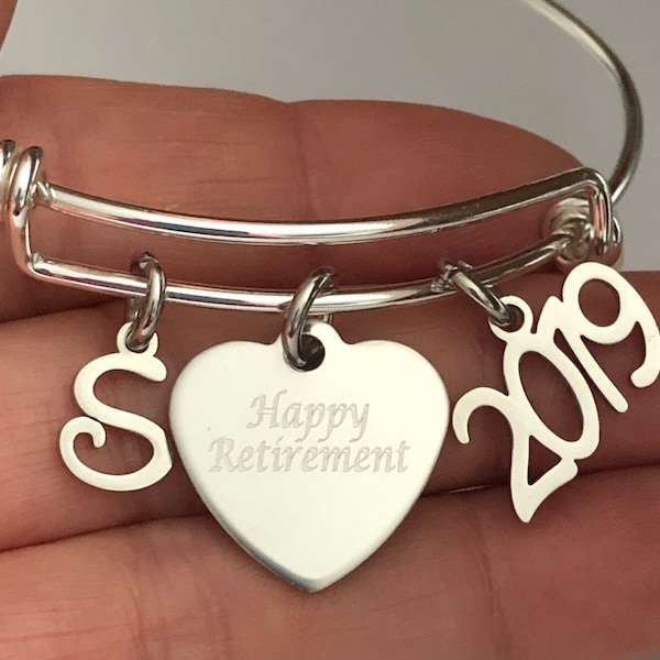 Retirement Bracelet - Etsy