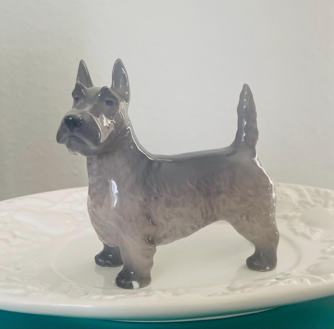 Vintage Royal Copenhagen Scottie Dog Figurine - 1958 Denmark - Small ...