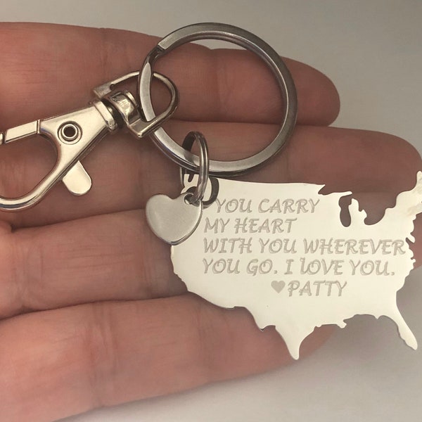 Us Map With Key - Etsy