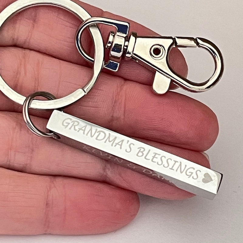 Engraved Key Chain - Etsy