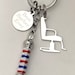 Barber Shop Pole Key Chain With Barber Chair - Etsy