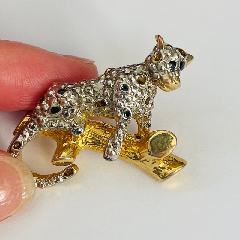 Leopard Brooch Pin - Etsy