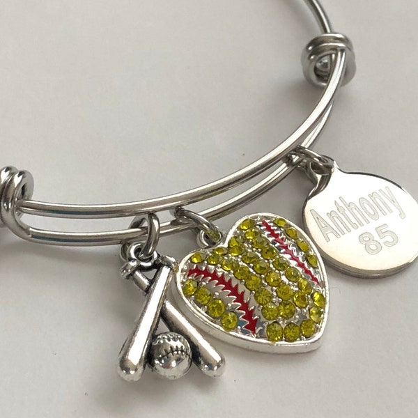 Softball Mom Pandora - Etsy