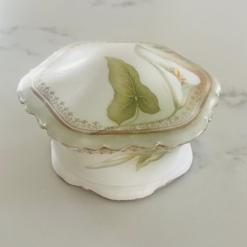 Calla Lily Trinket Dish - Etsy