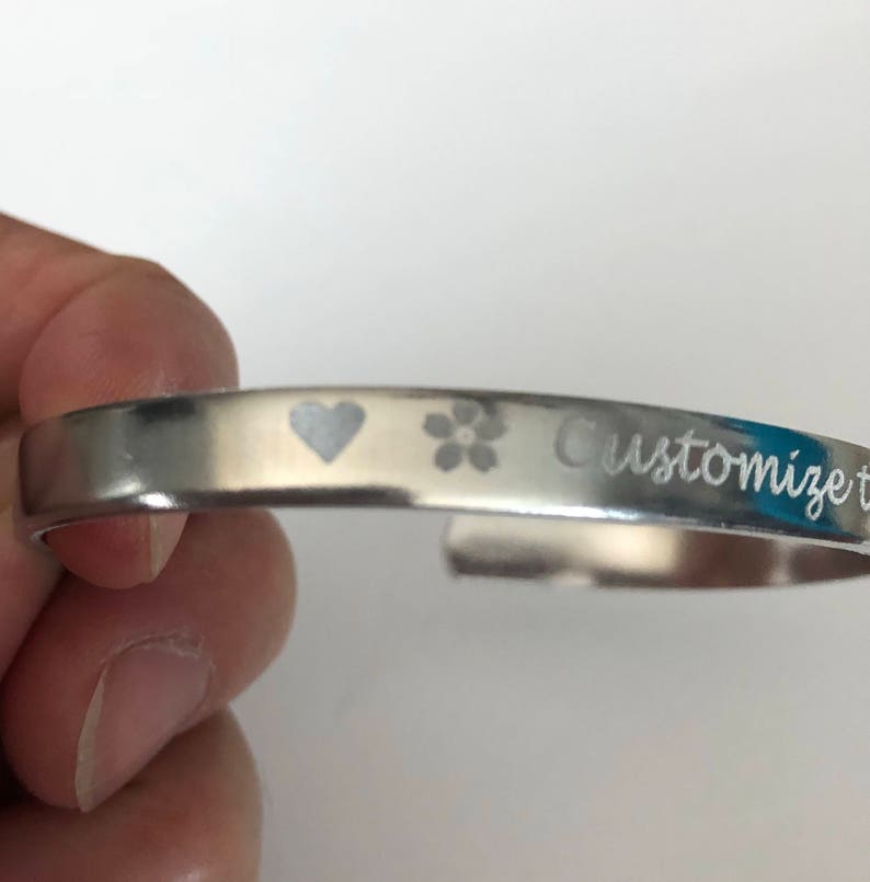 Customize Engraved Cuff-engraved Bracelet-personalized | Etsy