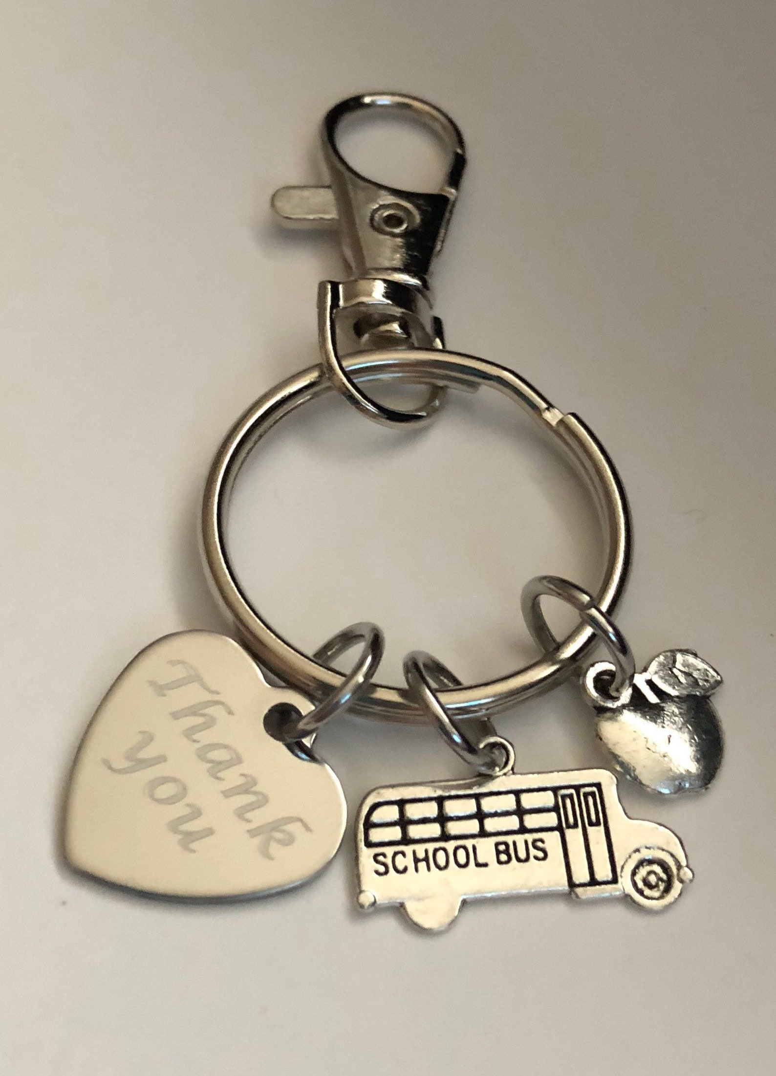 School Bus Driver Keychain-appreciation/thank Yougreat for Stacking and ...