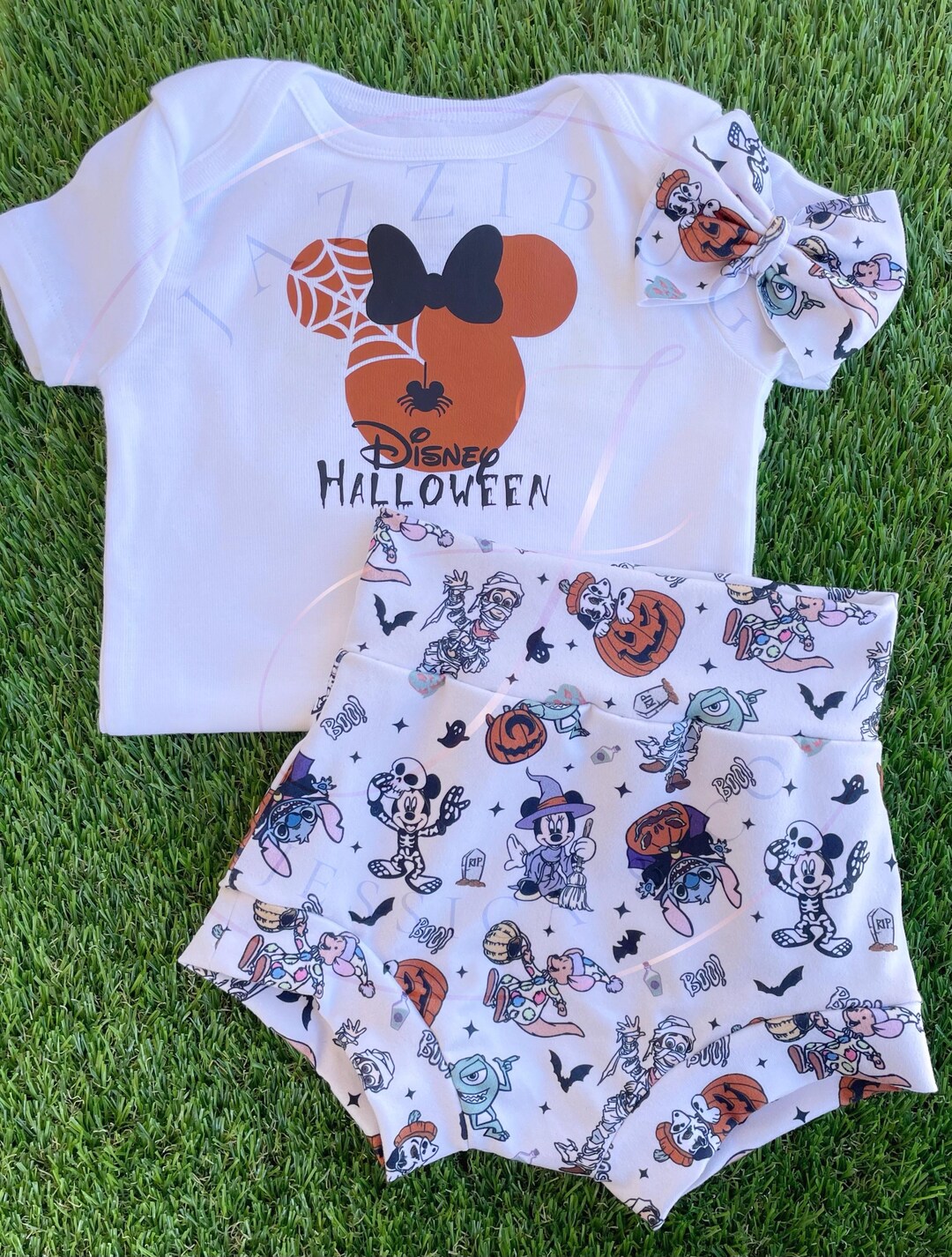 Baby Bummies, First Birthday Set , Baby Clothing Sets, Bummies, Custom Kids Clothing, Cartoon ...