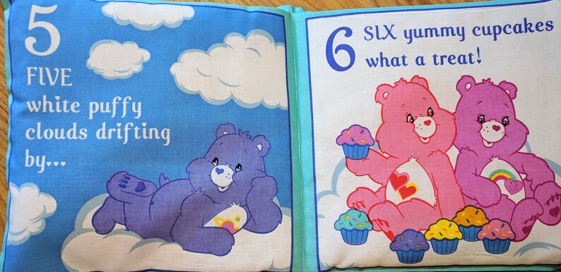 Counting Care Bears BK150219 - Etsy