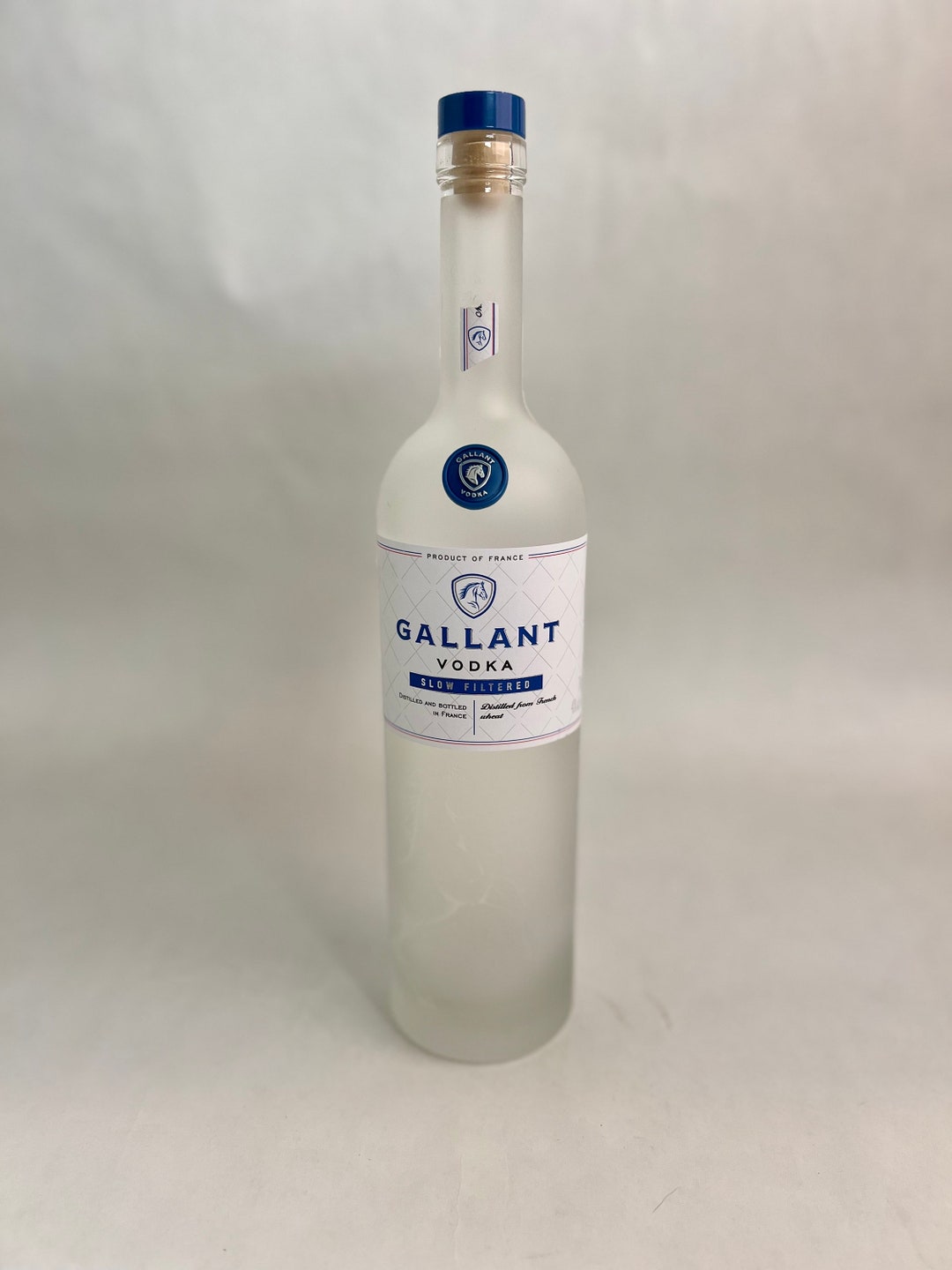 Empty Liquor Bottle -- Gallant Vodka - 750ml - Etsy