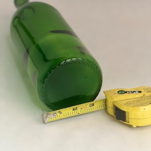 BIG Empty Bottle for Decorative Use -- Green - Etsy