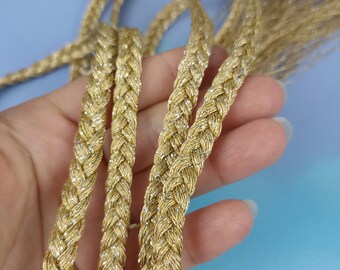 Gold Braided Rope Belt - Etsy