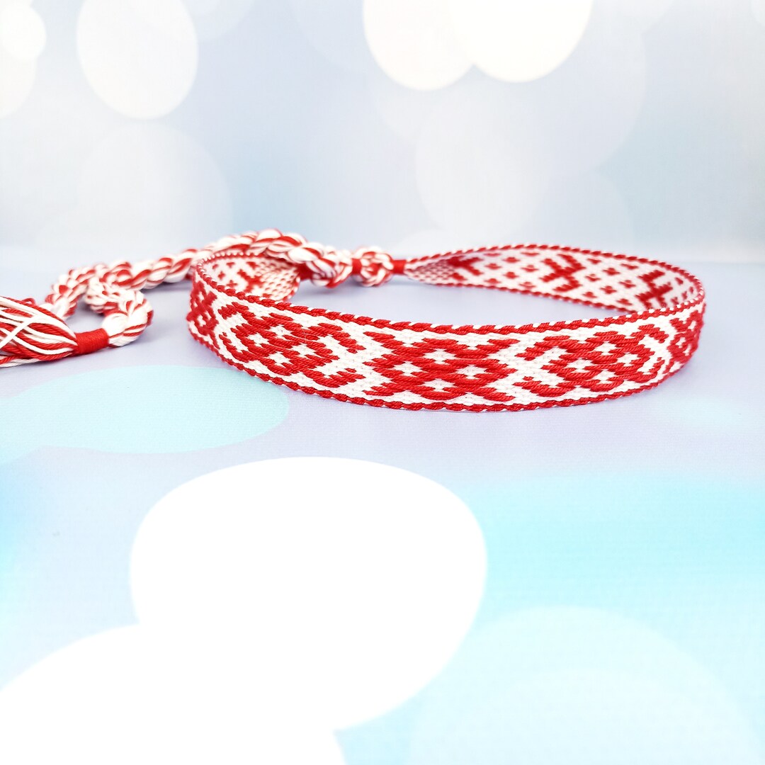 Slavic Headband for Women, Slavic Wedding Hair Ribbon, Makosh - Etsy