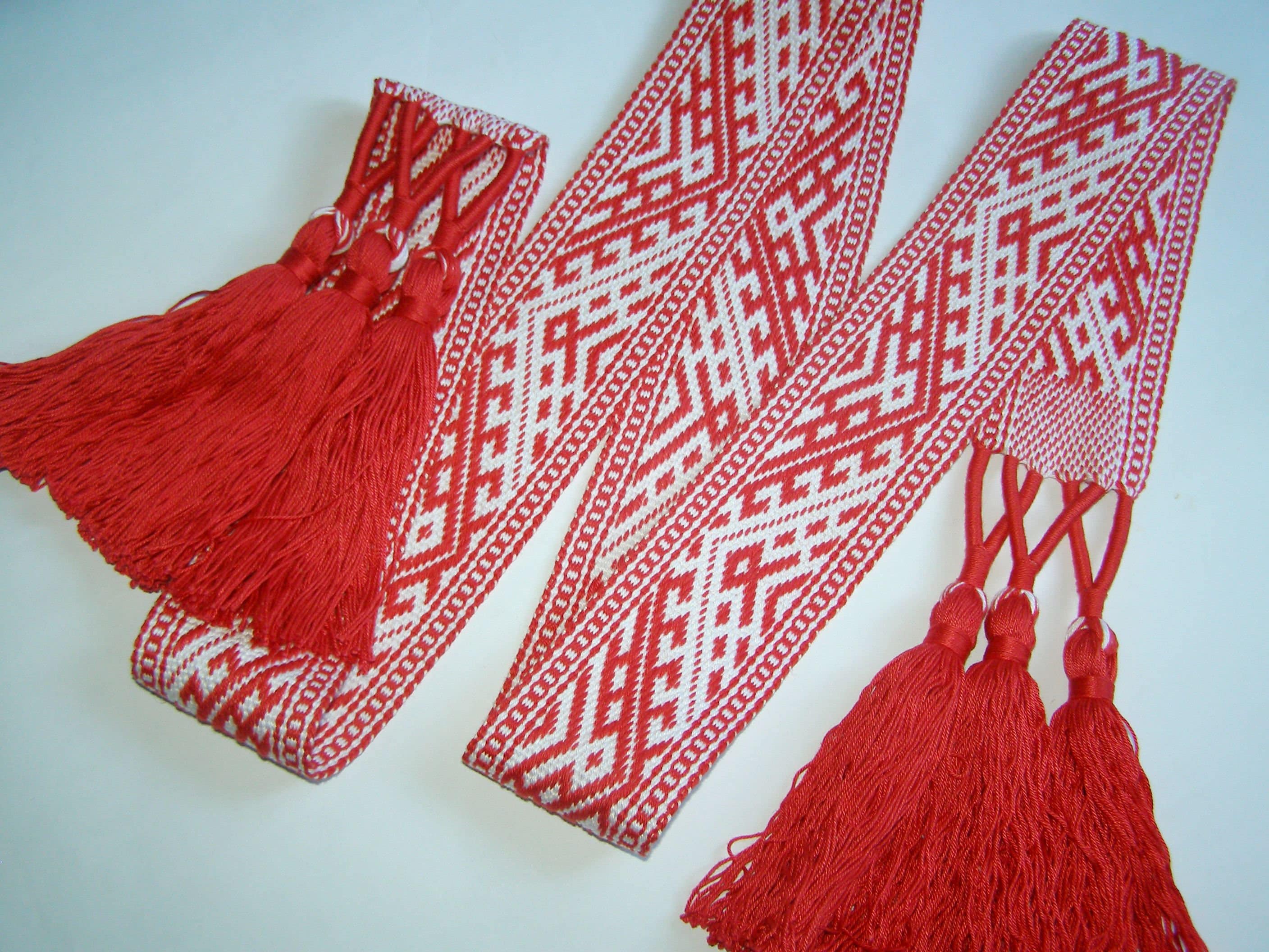 DIY Complete Tassels for Inkle Weaving Pdf-file Tutorial How | Etsy