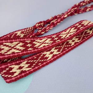 Inkle Weaving Baltic Pick-up Slavic Patterns Album / Collection of 27 ...